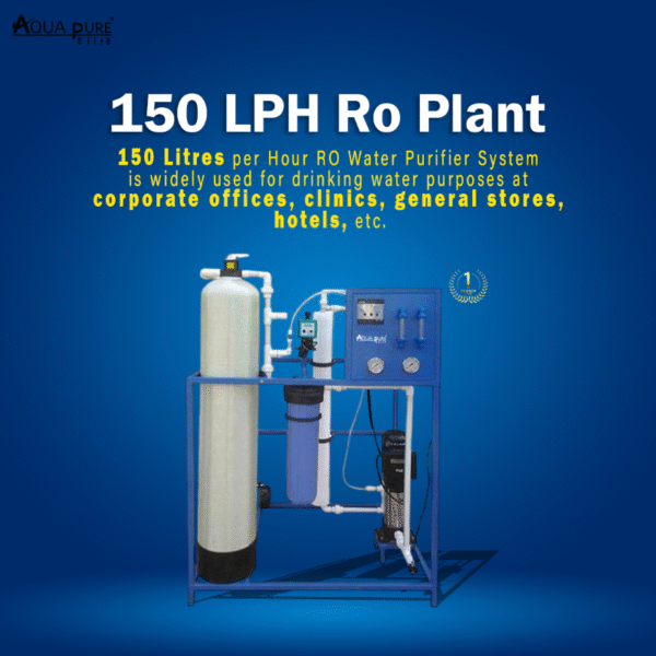 150 LITERS RO PLANT - Aqua Pure Elite